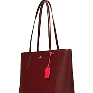 Kate Spade New York Schuyler Medium Leather Tote Shoulder Bag (Cherrywood)