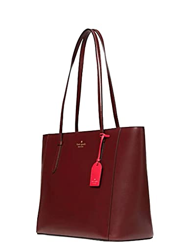 Kate Spade New York Schuyler Medium Leather Tote Shoulder Bag (Cherrywood)