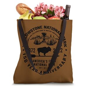 Yellowstone National Park 150 Year Anniversary Souvenir Tote Bag