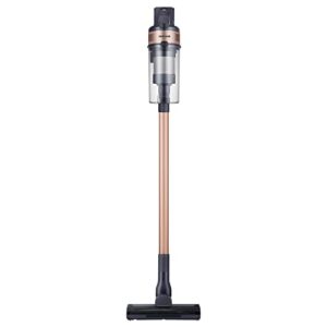 samsung jet 60 flex cordless stick vacuum cleaner, lightweight, portable w/ removable battery, powerful household cleaning for hardwood floors, tile, carpets, area rugs, vs15a6031r7, rose gold