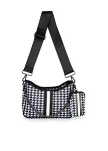 haute shore – neoprene crossbody tote