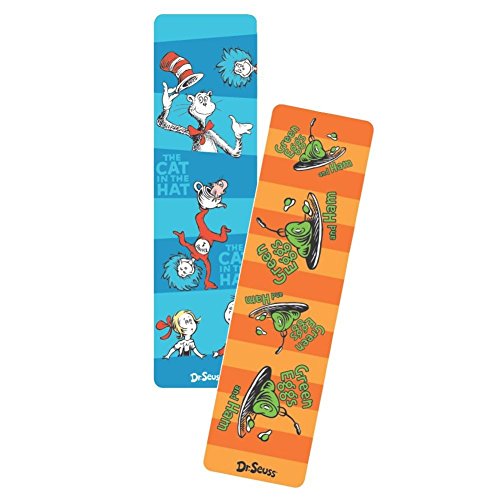 Raymond Geddes Dr Seuss Mini Memo Pad (Pack of 48) & 66869 Dr Seuss Assorted Bookmarks for Kids (Pack of 50)