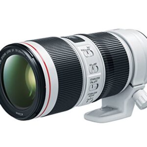 Canon EF 70-200mm f/4L IS II USM Lens for Canon Digital SLR Cameras, White - 2309C002