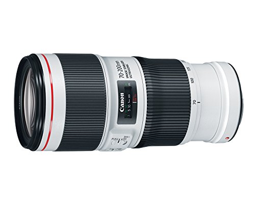 Canon EF 70-200mm f/4L IS II USM Lens for Canon Digital SLR Cameras, White - 2309C002