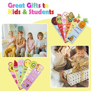 36 Pcs Scented Bookmarks for Kids, Fruit Bookmarks Scratch and Sniff Bookmarks Fruitmarks Bookmarks for Kids Bulk