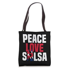 la salsa cuban salsa salsa club salsa dance tote bag