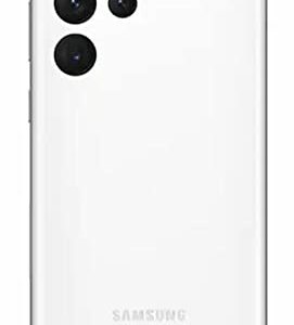 SAMSUNG Galaxy S22 Ultra S9080 5G 256GB 12GB RAM Factory Unlocked (GSM Only | No CDMA - not Compatible with Verizon/Sprint) - Phantom White