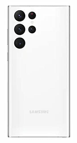 SAMSUNG Galaxy S22 Ultra S9080 5G 256GB 12GB RAM Factory Unlocked (GSM Only | No CDMA - not Compatible with Verizon/Sprint) - Phantom White