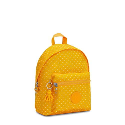 Kipling Reposa Printed Backpack Soft Dot Yellow