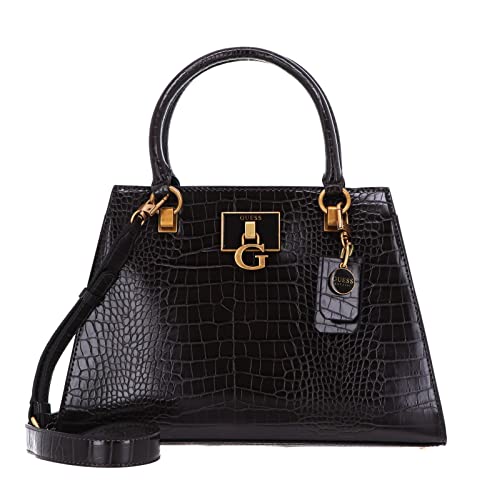 GUESS US Stephi Croc Girlfriend Satchel