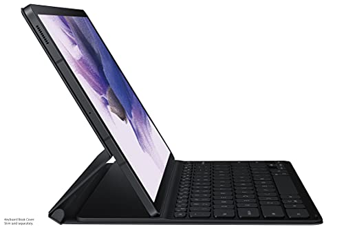 SAMSUNG Tablet Keyboard Cover, Protective Case for Galaxy Tab S8+, S7 FE, S7+ Lite w/ Large Key Sizes, S Pen Holder, Slim, Sturdy, Ultra Lightweight, US Version, Black