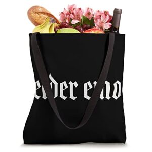 Elder Emo Tote Bag