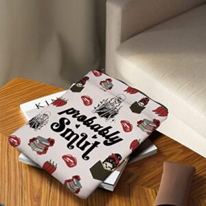 MAOFAED Probably Smut Book Sleeve Smut Reader Gift Smut Lover Gift Book Lover Gift for Girls Bookworm Gift (Probably smut)