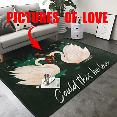 Thecooboy Custom Rug Personalized Add Your Own Logo Image Text Photo Area Carpet Anti Slip Washable Decorative Door Mat for Home Garden Office Upgrade Models 36 x 24 in