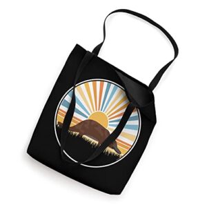 Platypus - Sunset Retro Animal Wildlife Mammal Zoo Cute Tote Bag