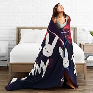 GUANLI Blanket,3D Print Soft Throw Blankets Ultra Warm Blanket Flannel All Seasons Blankets for Sofa Bed Travel and