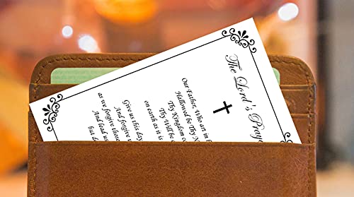 Psalm 23 Bookmark - with The Lord's Prayer | 3 Psalms 23 The Lord is My Shepherd Bookmark, Scripture Prayer Card Set | Total 4 Items