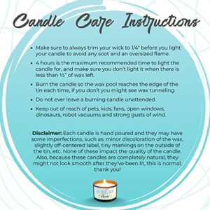 Moonlight Makers Same Penis Forever Candle, Beachwood Scented Handmade Candle, Natural Soy Wax Candle, 25+ Hour Burn Time, 8oz Tin