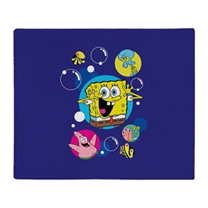 cafepress spongebob square pants super soft fleece plush throw blanket, 60″x50″