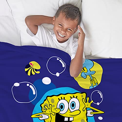 CafePress Spongebob Square Pants Super Soft Fleece Plush Throw Blanket, 60"x50"