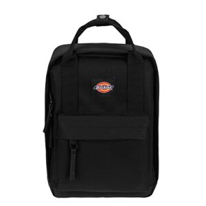 dickies brooklyn mini backpack, small backpack purse for men and women, travel shoulder book bag (black)