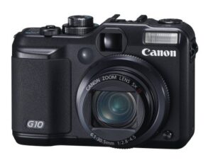 canon powershot g10 14.7mp digital camera with 5x wide angle optical image stabilized zoom