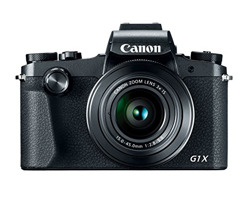 Canon PowerShot G1 X Mark III Digital Camera - Wi-Fi Enabled, Black (2208C001)