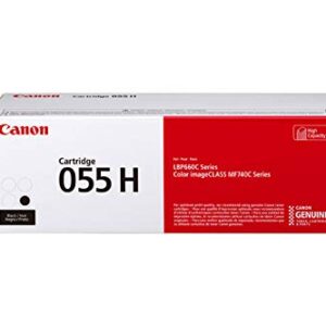 Canon Genuine 055 High Yield 4-Color Complete Toner Cartridge Set (CRG055HYCMYK)