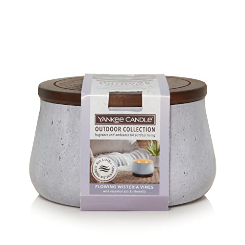 Yankee Candle Flowing Wisteria Vines Large Outdoor Candle