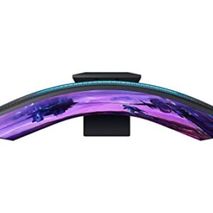 SAMSUNG Odyssey Ark 55-Inch Curved Gaming Screen, 4K UHD 165Hz 1ms (GTG) Quantum Mini-LED Gamer Monitor w/Cockpit Mode, Sound Dome Technology, Multi View, HDR10+ (S55BG970NN) 2022