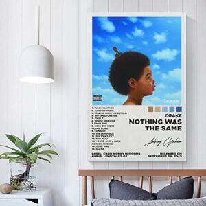 OFITIN Nothing Was The Same Album Cover Poster for Room Aesthetic Canvas Art Poster And Wall Art Picture Print Modern Family Bedroom Decor Posters 12x18inch(30x45cm)