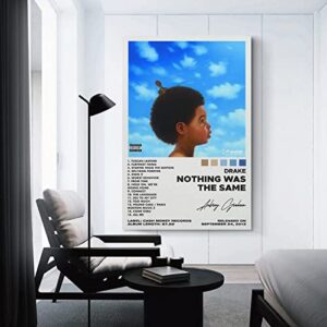 OFITIN Nothing Was The Same Album Cover Poster for Room Aesthetic Canvas Art Poster And Wall Art Picture Print Modern Family Bedroom Decor Posters 12x18inch(30x45cm)