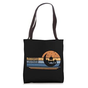 ramadan mubarak fasting muslim ramadan tote bag