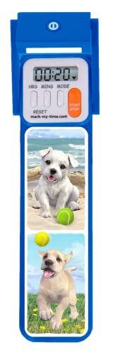 Mark-My-Time 3D Puppies Playtime Digital Bookmark and Reading Light