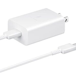 SAMSUNG 15W Wall Charger Type C (USB-C Cable Included), White