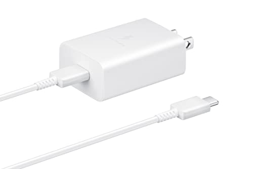 SAMSUNG 15W Wall Charger Type C (USB-C Cable Included), White