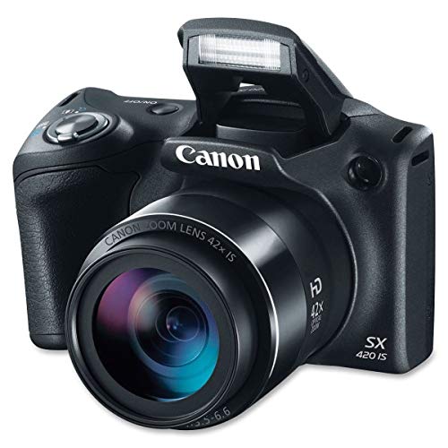 Canon PowerShot SX420 Digital Camera w/ 42x Optical Zoom - Wi-Fi & NFC Enabled (Black)