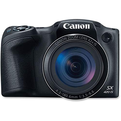 Canon PowerShot SX420 Digital Camera w/ 42x Optical Zoom - Wi-Fi & NFC Enabled (Black)