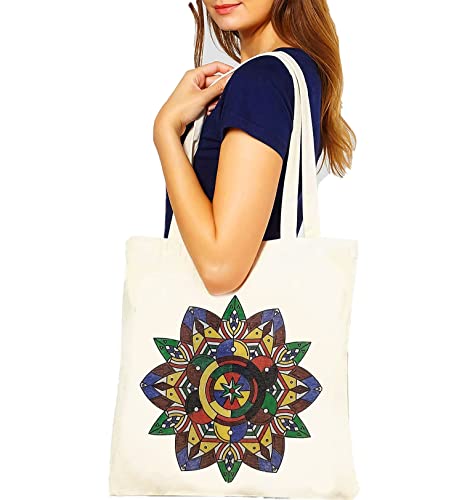 PoyBux Design - 16''x13'' Tote Bag, Make Your Own Tote Bag |