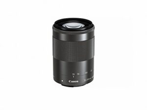 canon ef-m 55-200mm f/4.5-6.3 image stabilization stm lens (black)