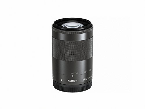 Canon EF-M 55-200mm f/4.5-6.3 Image Stabilization STM Lens (Black)