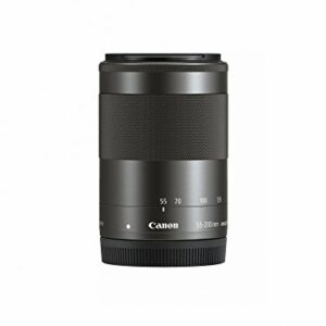 Canon EF-M 55-200mm f/4.5-6.3 Image Stabilization STM Lens (Black)