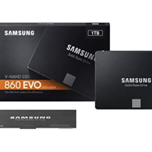 Samsung SSD 860 EVO 1TB 2.5 Inch SATA III Internal SSD (MZ-76E1T0B/AM)