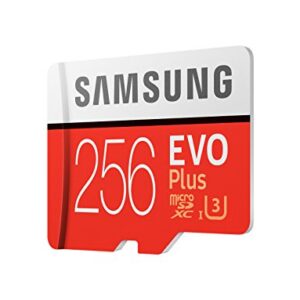 Samsung 256GB EVO Plus Class 10 UHS-I microSDXC U3 with Adapter (MB-MC256GA)