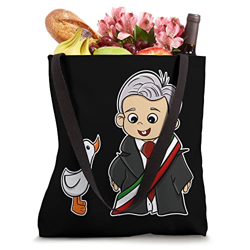 Cute Baby AMLO Cute Me Canso Ganso Lopez Obrador Mexico Tote Bag