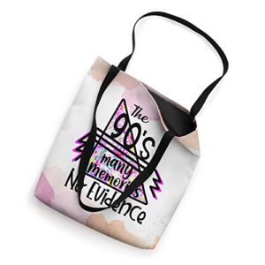 The 90's Many Memories Made In The 90’s Generation 90s Bday Tote Bag