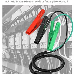 HVAC Adaptor Cord, Replacement Hvac Heavy Adaptor Cord Power Extension Tool for Residential HVAC Technicians, HVAC Training and Job, Apply to Vacuum Pumps,Breaker Finder(69411, RT250, ET300 and ET310)