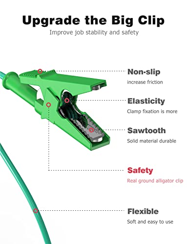 HVAC Adaptor Cord, Replacement Hvac Heavy Adaptor Cord Power Extension Tool for Residential HVAC Technicians, HVAC Training and Job, Apply to Vacuum Pumps,Breaker Finder(69411, RT250, ET300 and ET310)