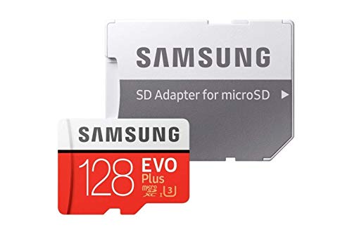 Samsung Evo Plus Class 10 UHS-I microSDXC U3 with Adapter (128GB MB-MC128GA/APC)