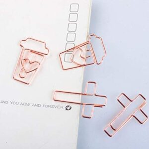 TOYANDONA 12pcs Cross Paper Clips Bible Paper Clips Journaling Items Clamps Christian Bible Study Supplies Metal Bookmark Memo Clip for Office School Religious Gift